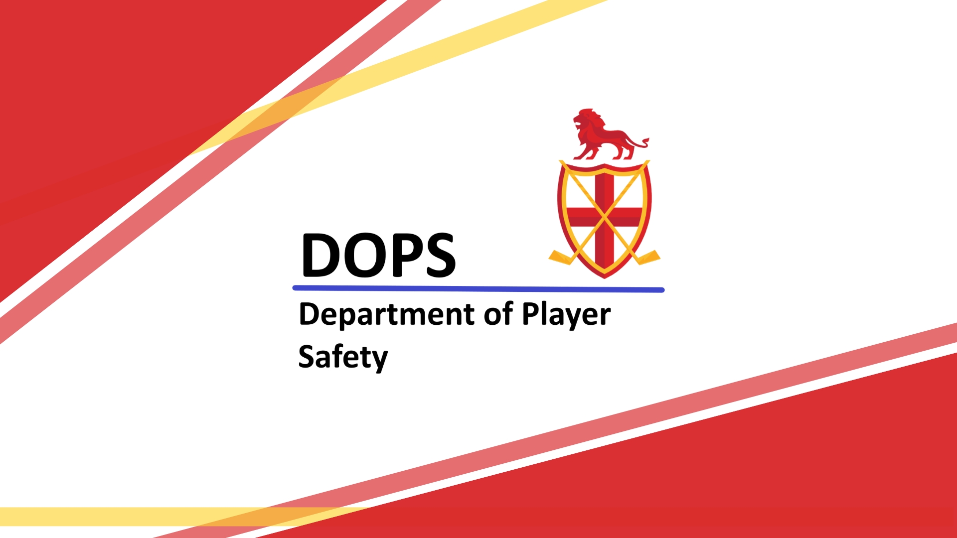 England Ice Hockey | 2023/24 DOPS Handbook released