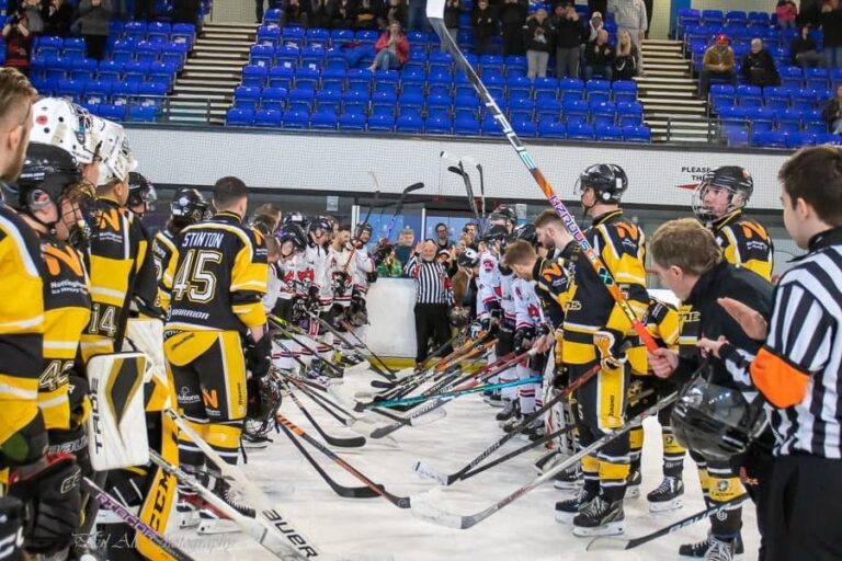 England Ice Hockey | Tony Boynton referees final game after 40-year career