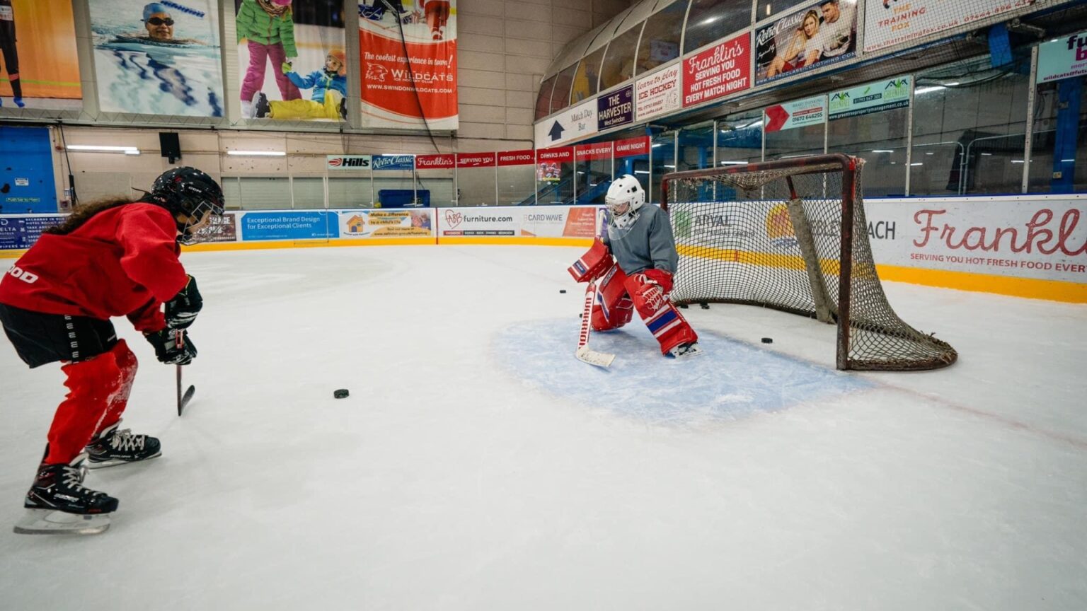 England Ice Hockey | Swindon Wildcats’ Jaxon loving time on the ice ...