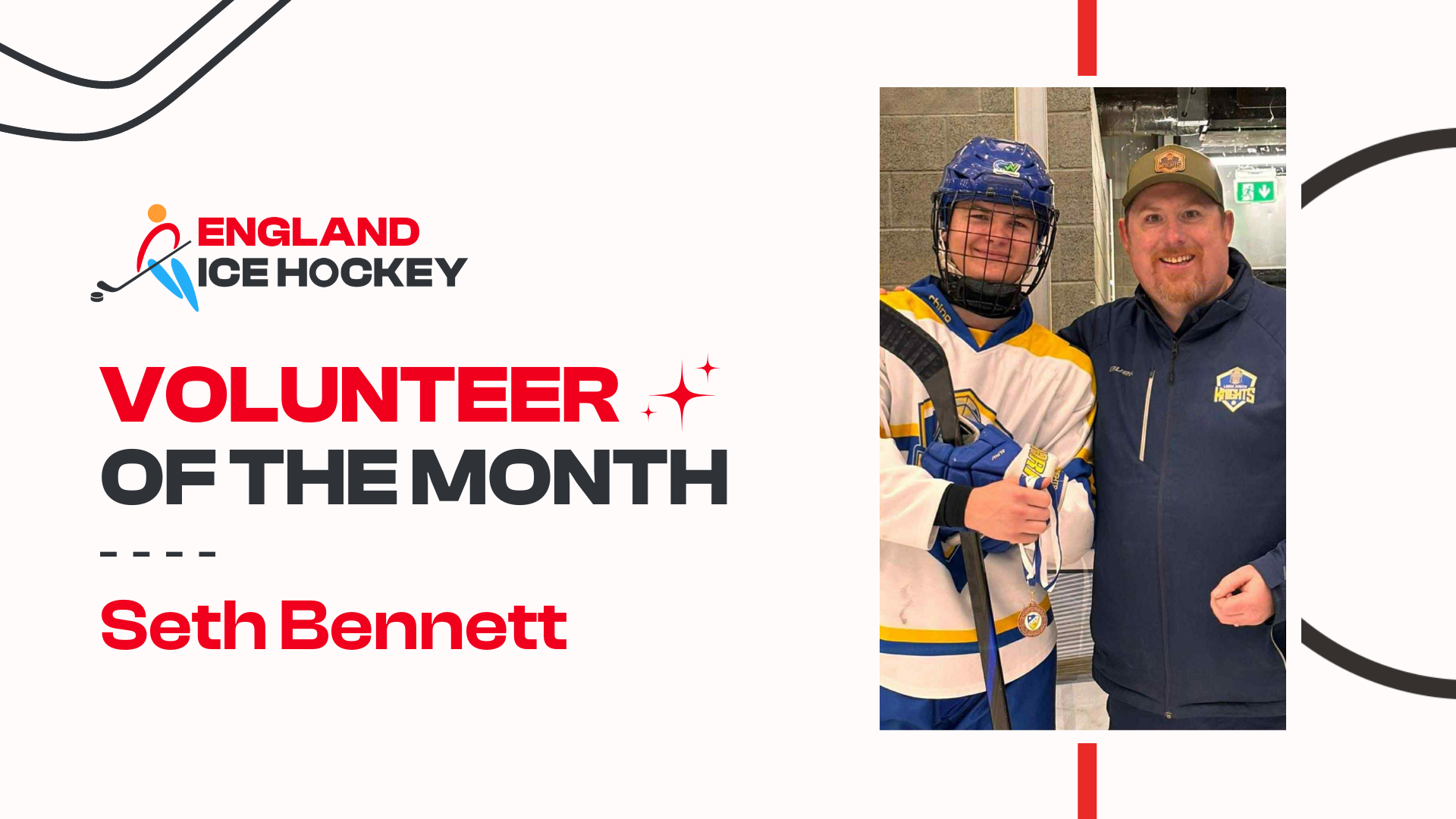 England Ice Hockey | Volunteer of the Month: Seth Bennett